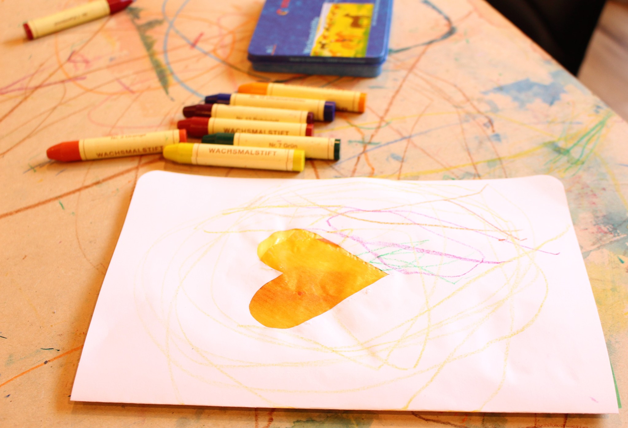 Easy Card Making with Toddlers – The Steiner Connection